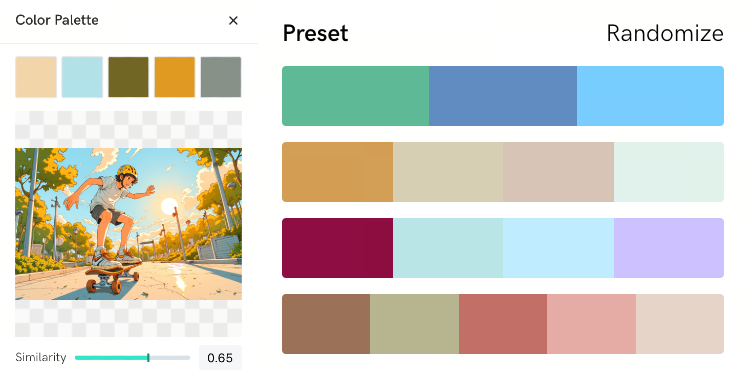 Best Free Color Palette Generator Online – Shakker AI | Shakker AI
