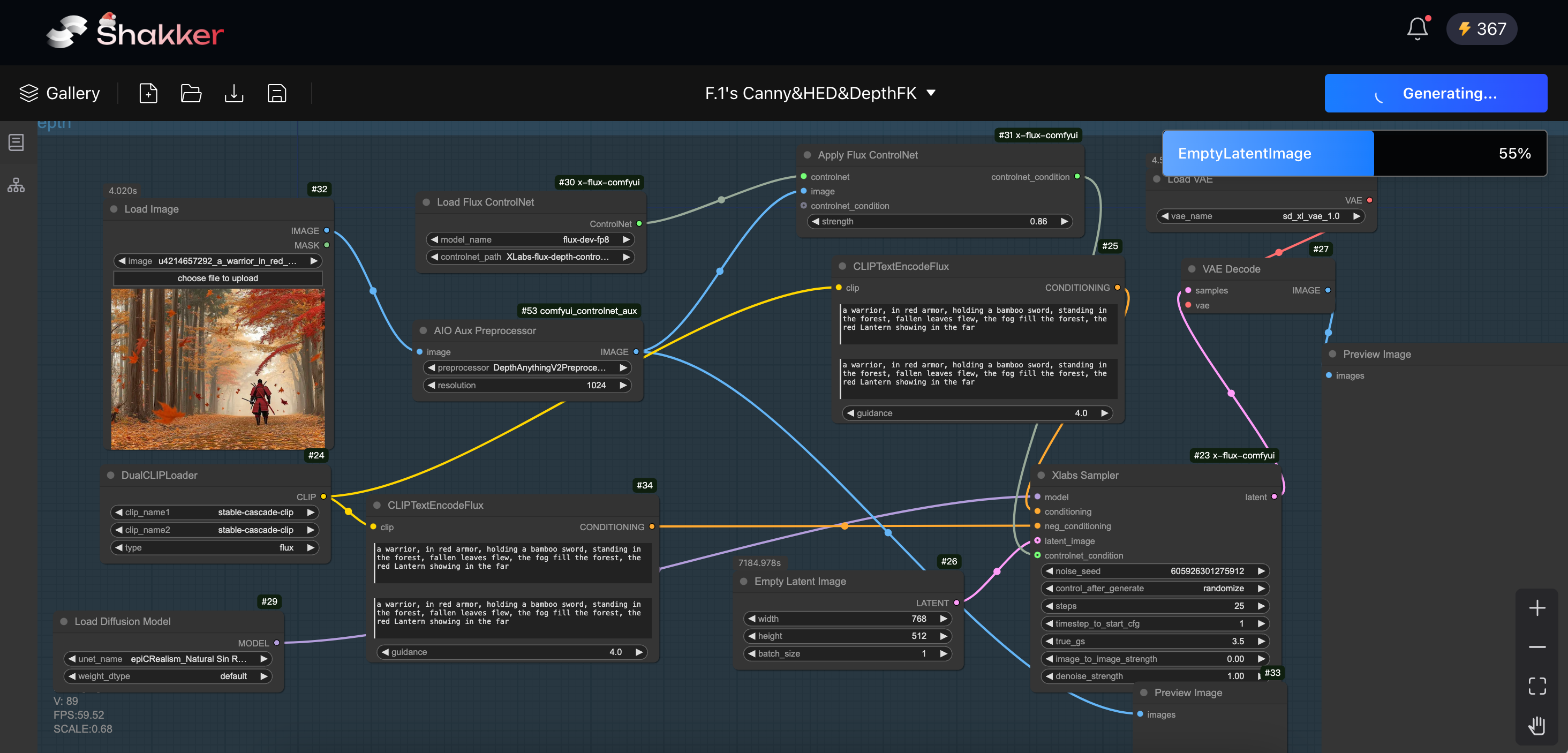 FLUX.1 Depth: Advanced Depth-Aware Image Transformation Tool | Shakker AI