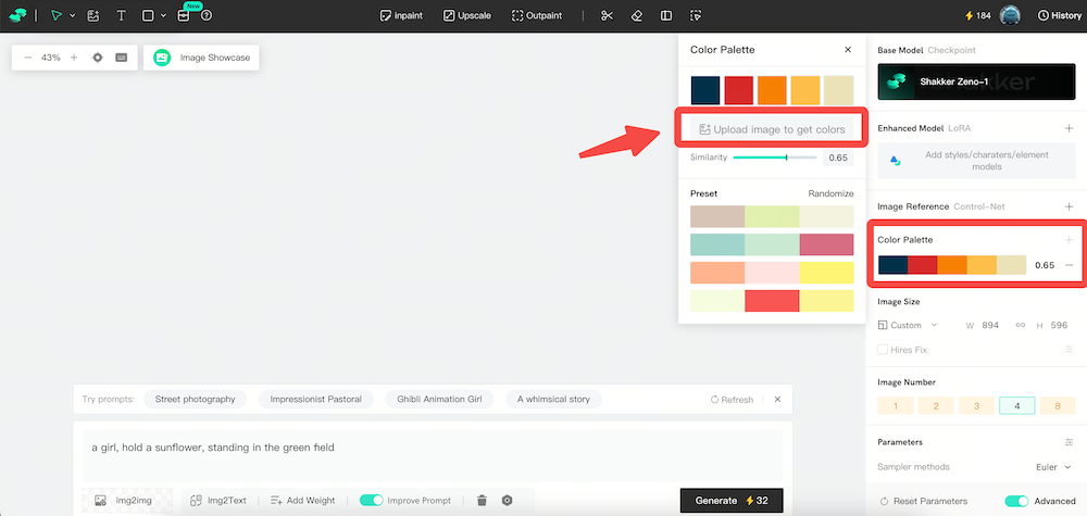 Best Free Color Palette Generator Online – Shakker AI | Shakker AI