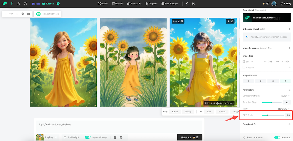 CFG Scale: Stable Diffusion's Secret to Stunning AI Images | Shakker AI