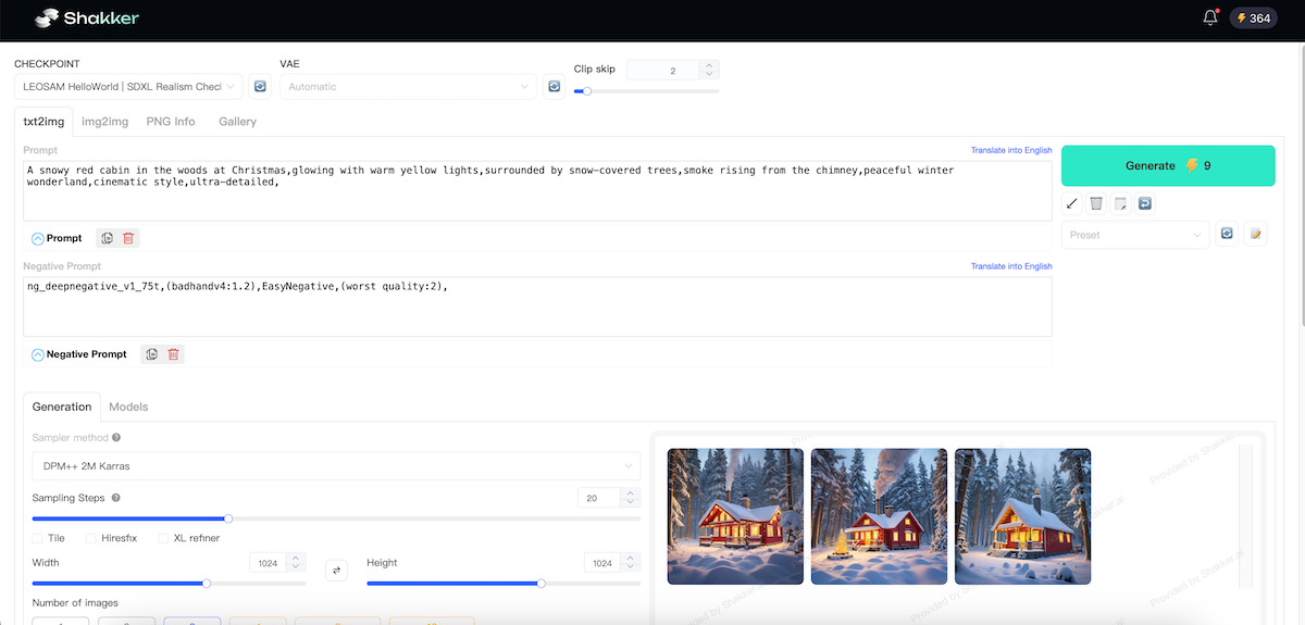 SDXL Turbo AI: Shakker AI's Powerful Online Image Generation Tool | Shakker AI