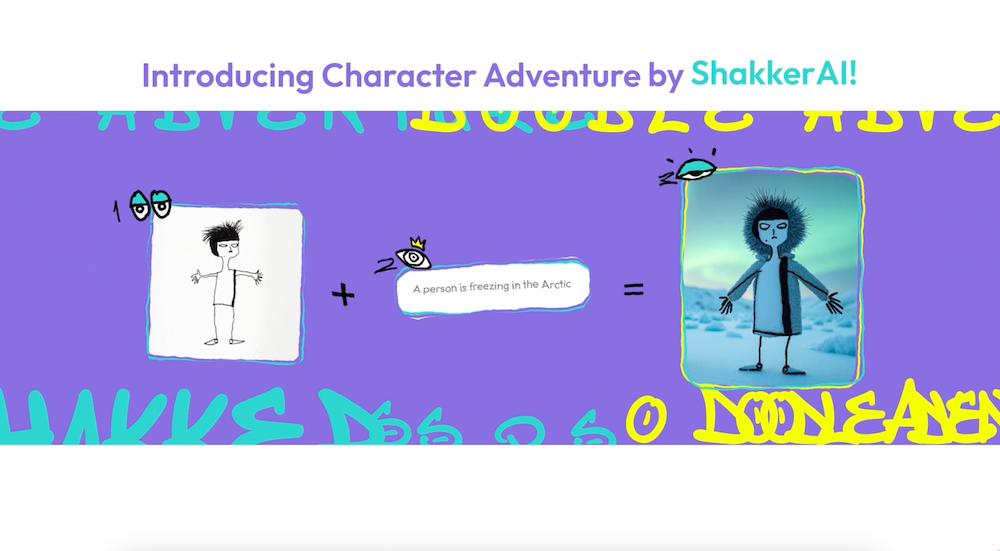 Create Stunning Animated Drawings with Shakker AI's Character Adventure | Shakker AI