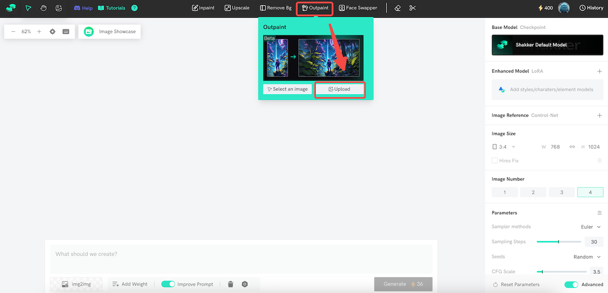 Master AI Outpainting with Free Tools & Online Platforms 2024 | Shakker AI