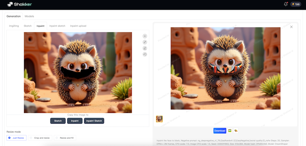 Best Photo Inpaint Tool Online: Shakker AI with Stable Diffusion | Shakker AI